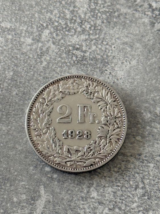 2 Franken 1928 sehr schön + (Gebraucht) in Wallisellen für CHF 8.5 – mit Lieferung auf Ricardo ...