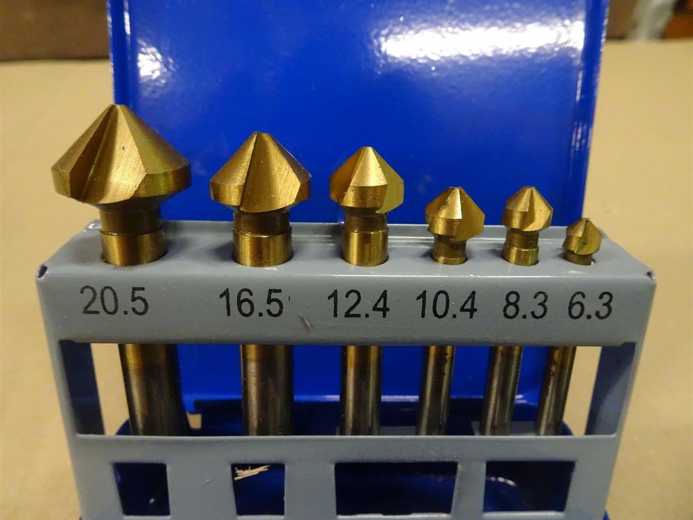 x97 neuer Senkbohrer Set 6tlg. ab 1.- (Neu und originalverpackt) in ...