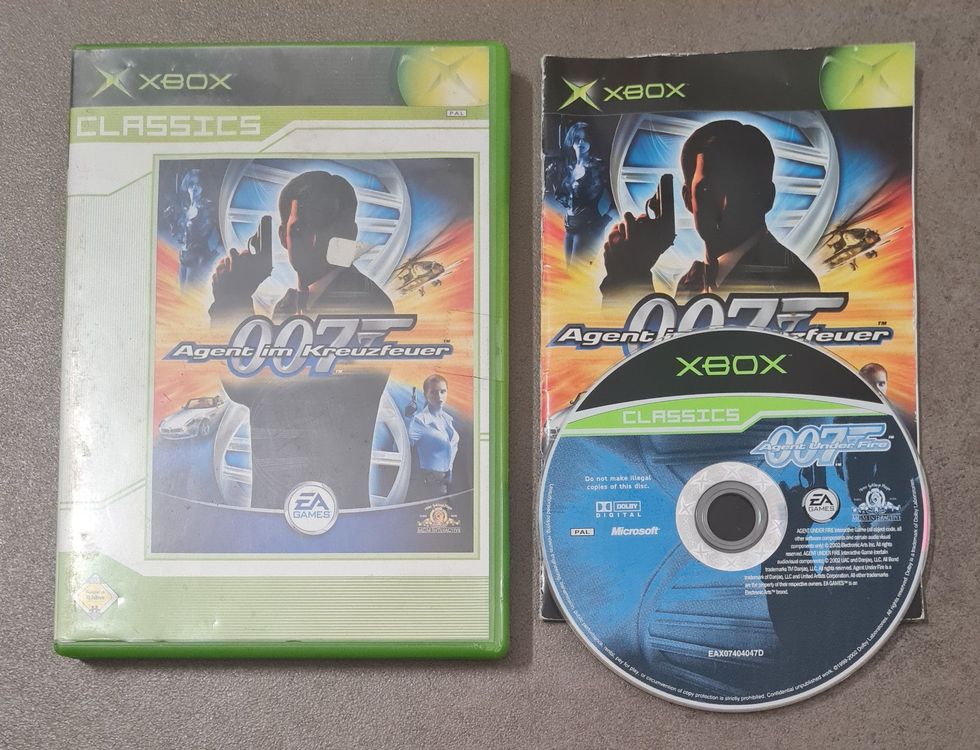 XBOX 007 Agent im Kreuzfeuer - TOP Zustand & Komplett!t | Kaufen auf ...