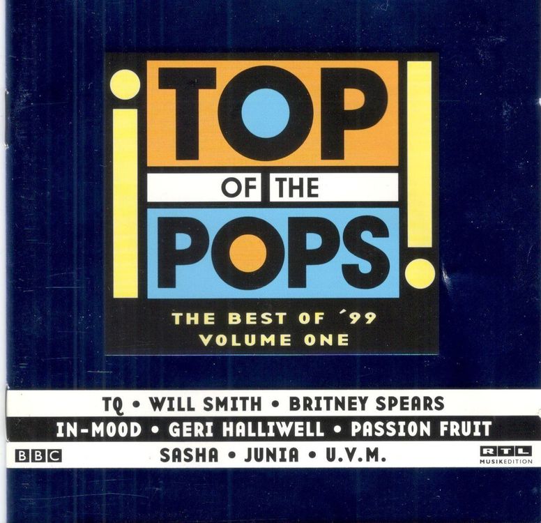 Top Of The Pops CD The Best Of '99 Volume One (Gebraucht) in St ...