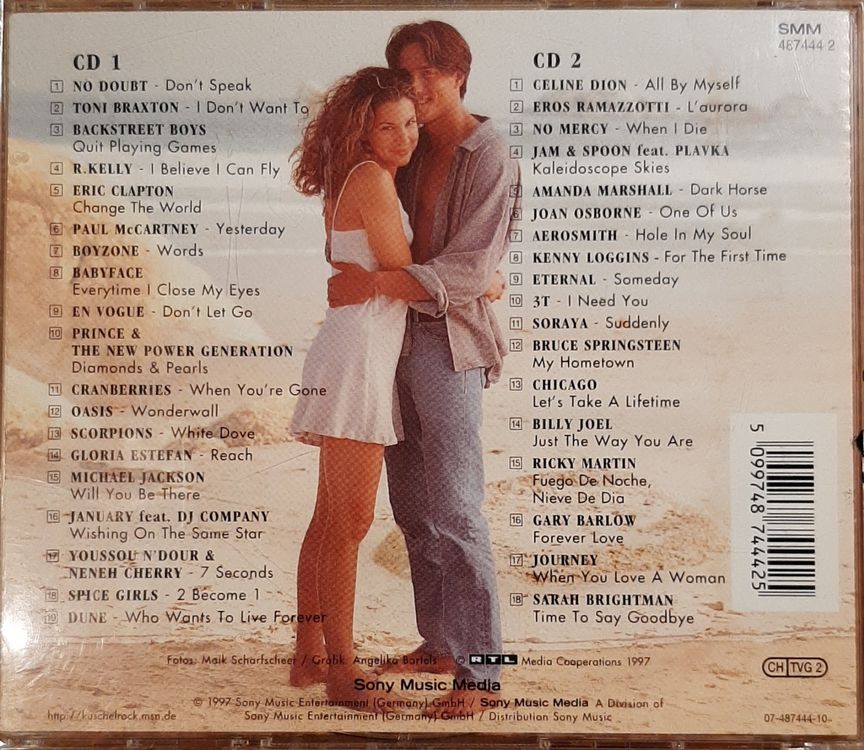 Kuschelrock 11, 2CD Bravo Kuschel Balladen Compilation 1997 | Kaufen auf Ricardo