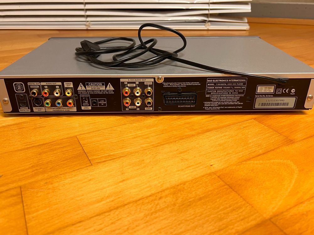 NAD T533, DVD,CD, MP3 Player & Sonos Zone Player ZP90 (Gebraucht) in Lyss für CHF 41 – mit ...