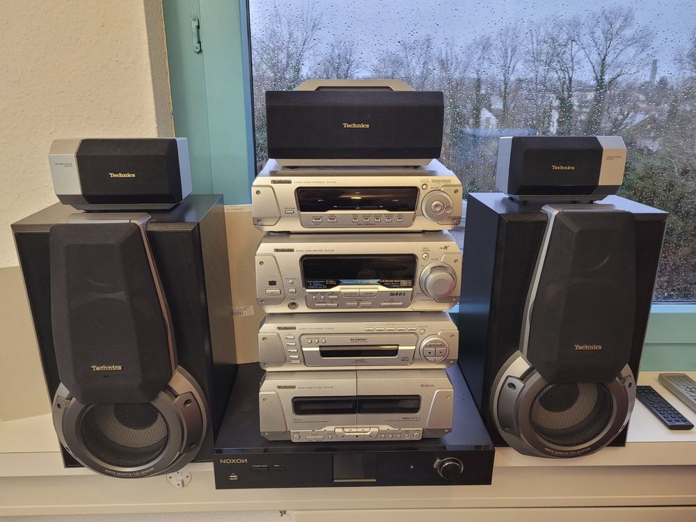Technics SC-EH760 + Noxon A560+ DAB/DAB+/FM & Internetradio (Gebraucht ...