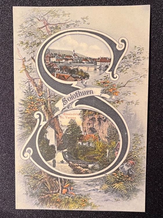 Alte Postkarte Solothurn. | Kaufen auf Ricardo