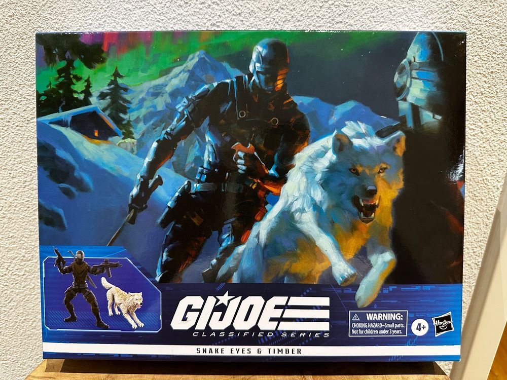 Hasbro G.I. Joe Classified Series Snake Eyes Timber NEU OVP | Kaufen ...