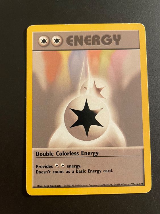 Double Colorless Energy Base Set 96/102 | Kaufen auf Ricardo