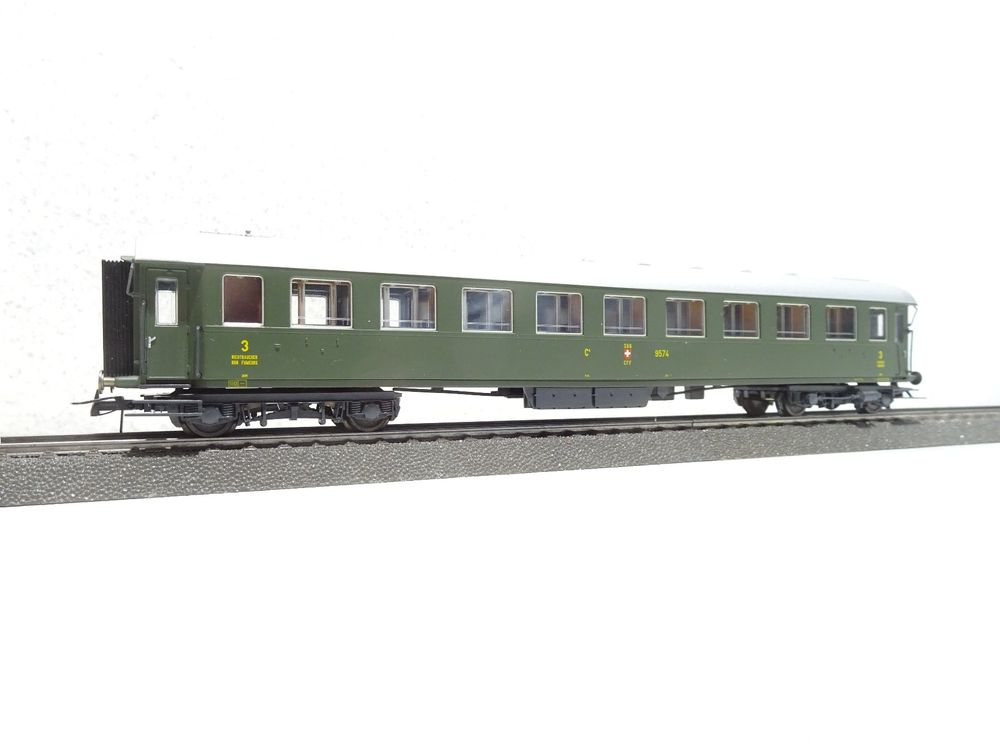 Roco Personenwagen C4 SBB 9574 HO (6) | Kaufen auf Ricardo