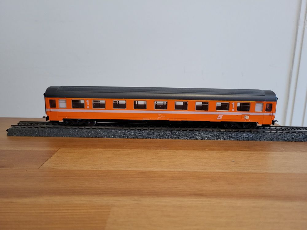 Märklin H0 4167 - Reisezugwagen EUROFIMA ÖBB orange 1. Kl. (Gebraucht ...