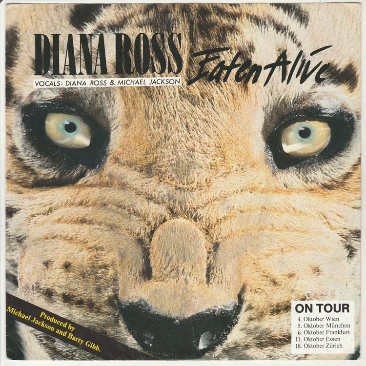 Diana Ross & Michael Jackson - Eaten alive 7" Vinyl 1985 | Kaufen auf ...