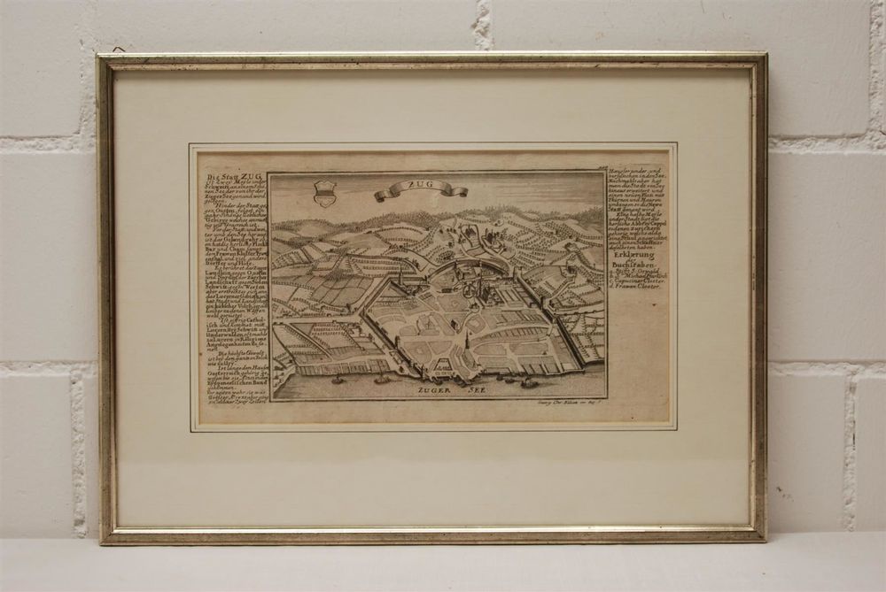 Zug, Kupferstich, Bodenehr, um 1780 | Kaufen auf Ricardo