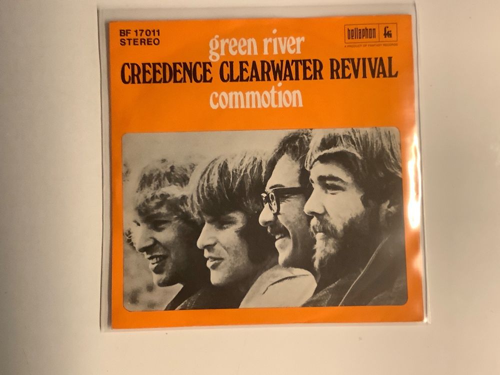 Creedence Clearwater Revival Single-Green River/Commotion | Kaufen auf ...