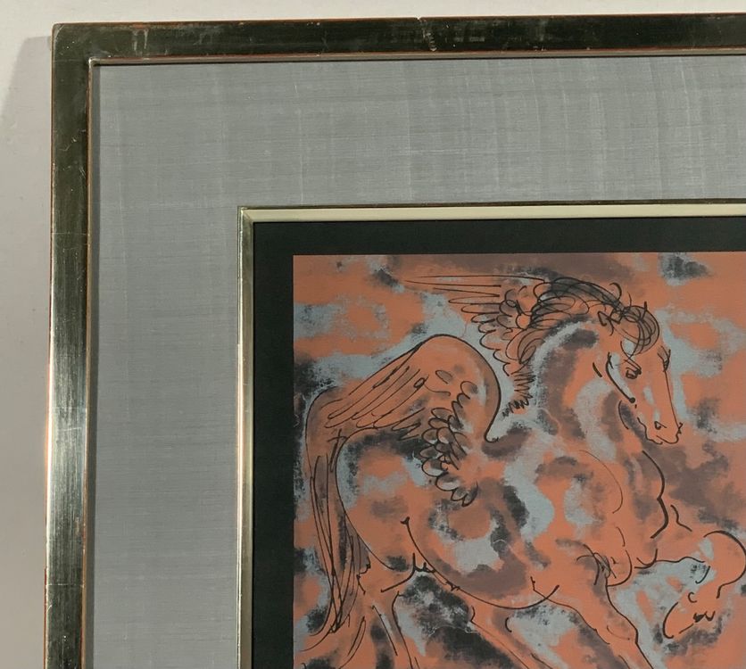 Hans Erni (1909-2015) Lithographie mit Taube Zeichnung | Kaufen auf Ricardo