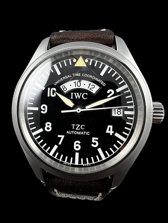 IWC Spitfire UTC Automatic 39mm Datum Stahl *U518 (Gebraucht) in Zürich ...