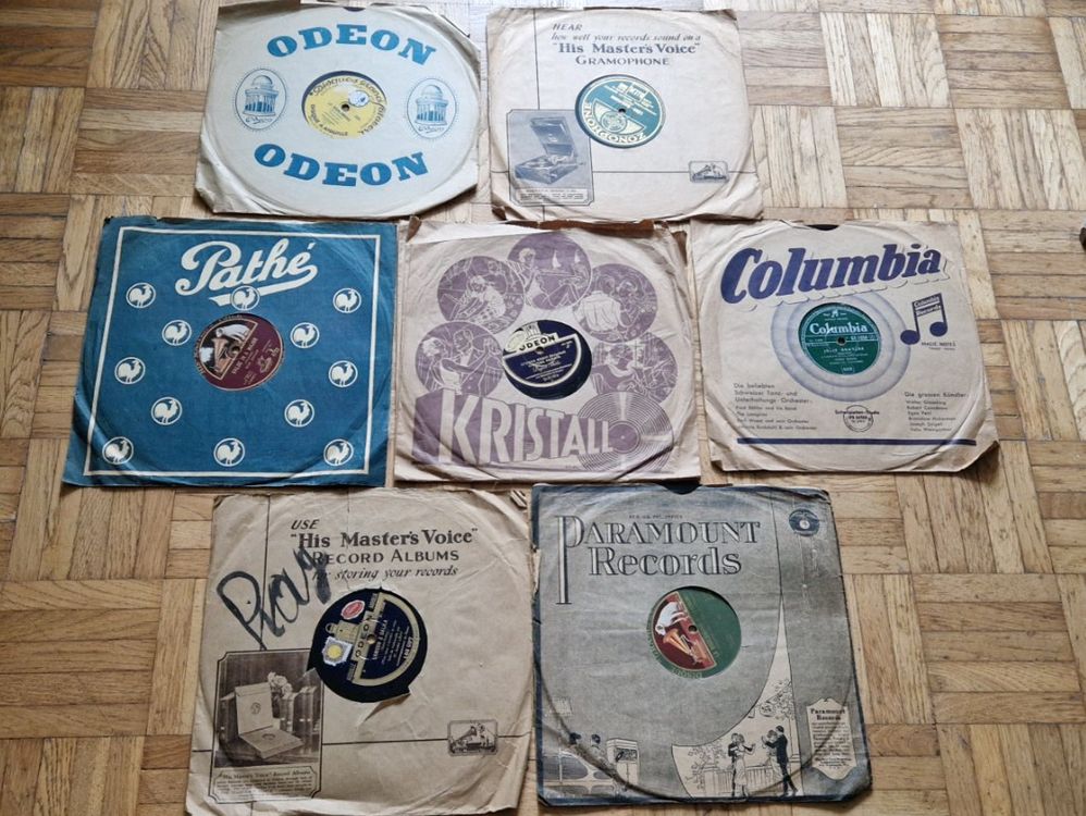 Collectors vinyles 78 tours -1925 Odeon, Pathé, Paramount.. (D'occasion ...