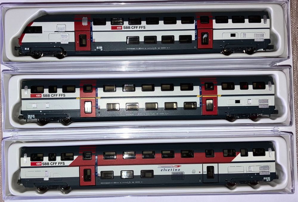 SBB Hobbytrain IC 2000 3er. Set Neuwertig (Neu (gemäss Beschreibung ...