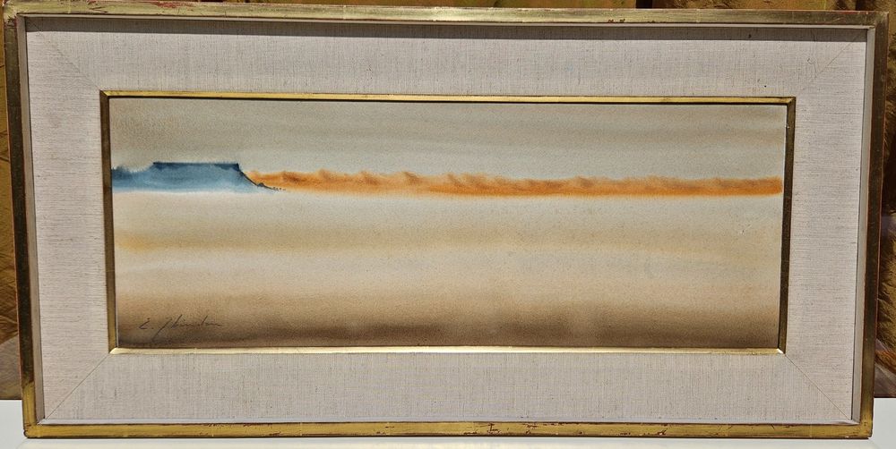 🔥🔥🔥 ELLIS ZBINDEN (1921-2019) AQUARELLE SIGNEE (D'occasion) à Martigny ...