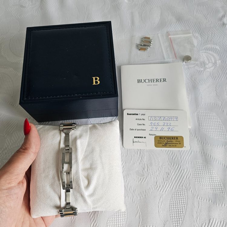 🇨🇭BUCHERER 🇨🇭Original Uhr Swiss made (Gebraucht) in Bronschhofen für ...