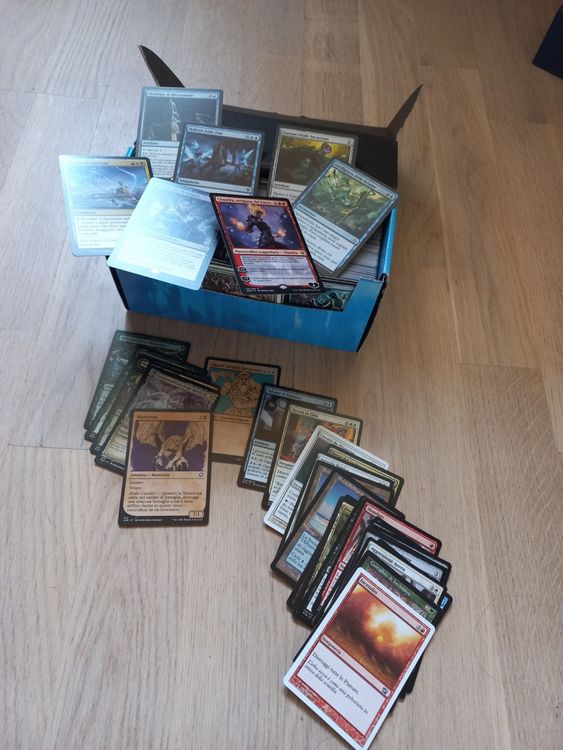 MTG box Collection Magic Cards (Italian), rares, spécial art (Gebraucht ...