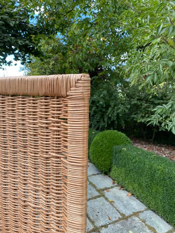Paravent aus Rattan | Kaufen auf Ricardo