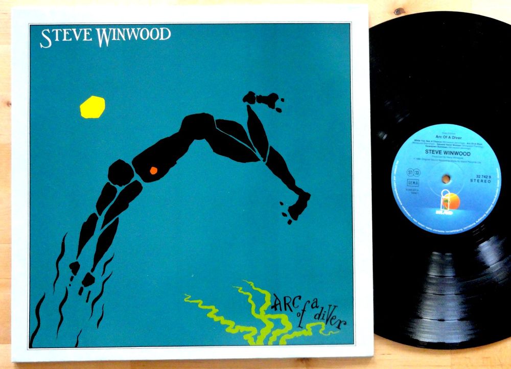 LP STEVE WINWOOD arc of a diver 1980 ISLAND | Kaufen auf Ricardo