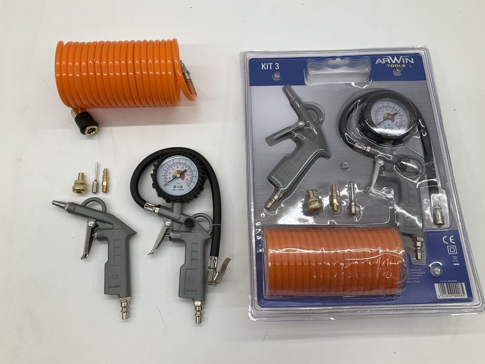 2x Arwin Tools Druckluft-Set (Neu und originalverpackt) in Kehrsatz für ...
