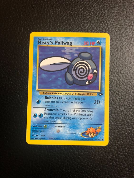 Gym Challenge Misty’s Poliwag 89/132 Ab 1 (Gebraucht) in Paradiso für ...