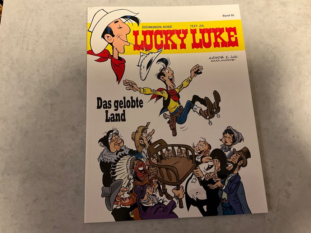 Lucky Luke Das gelobte Land, Band 95 (Neu (gemäss Beschreibung)) in ...