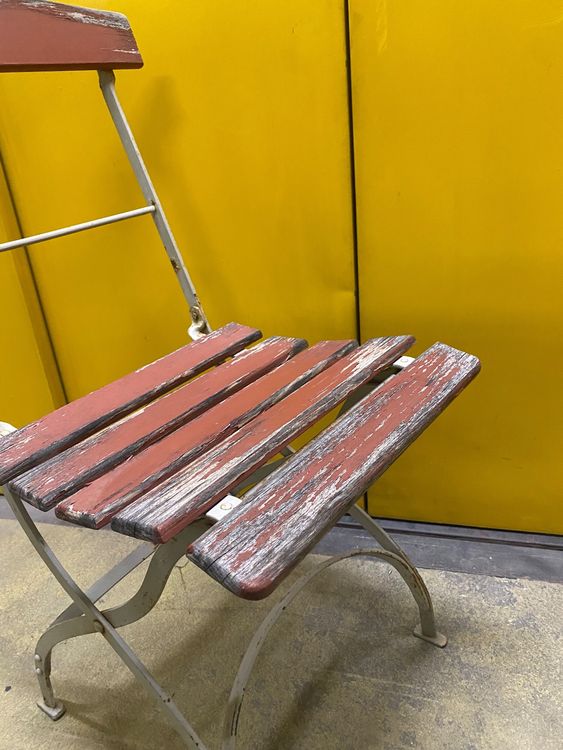 Gartenstuhl Klappbar 40er 50er Jahre CH Designklassiker | Kaufen auf Ricardo