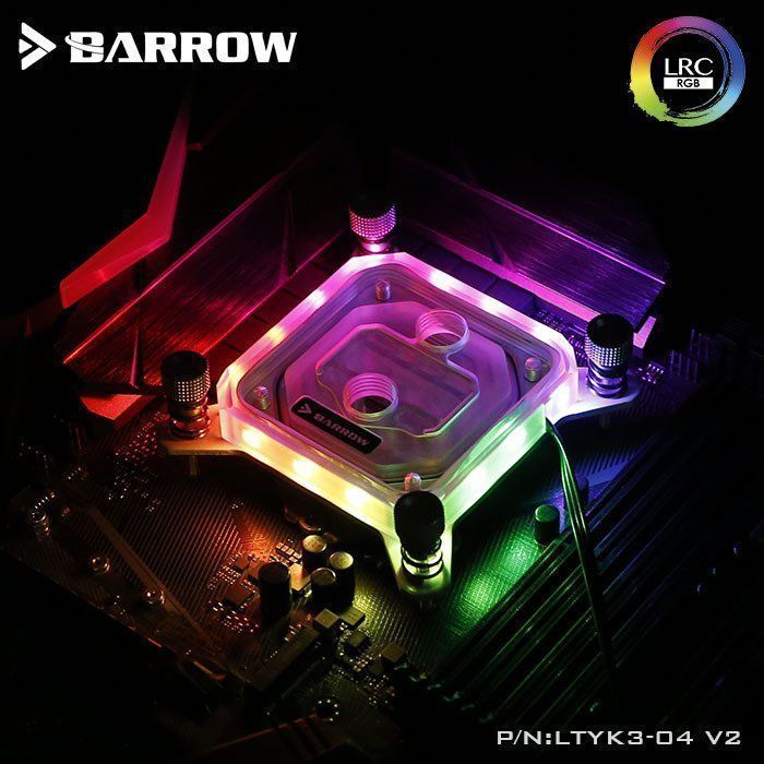 Barrow INTEL CPU water block transparent (Neu und originalverpackt) in ...