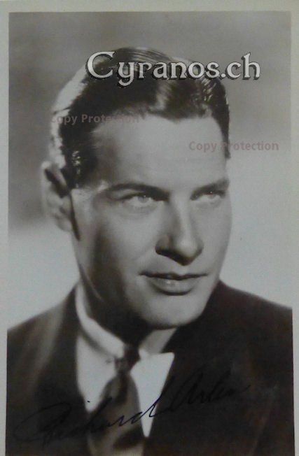 Richard Arlen (1900-1976) Schauspieler - Autogramm (Gebraucht) in ...