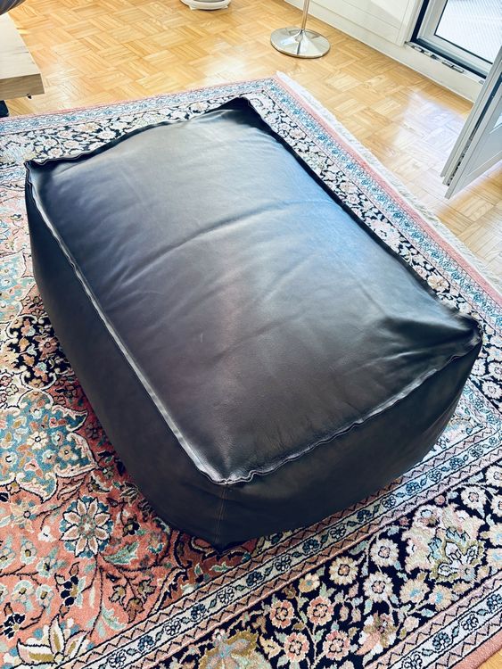 Verzelloni Pouf Hocker Leder Sofa (Gebraucht) in Goldiwil (Thun) für ...