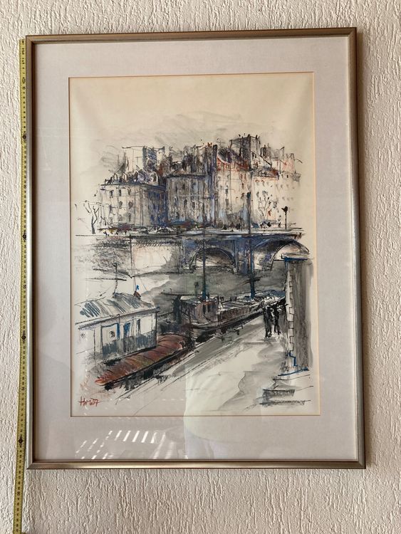 Originalbild von Hansruedi Wüthrich, signiert | Kaufen auf Ricardo