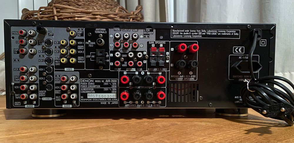 DENON AVR-2600 Receiver inkl. Boxen und CD-Player | Kaufen auf Ricardo