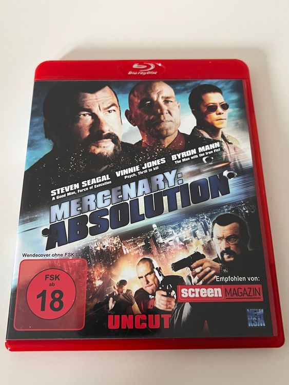 Mercenary: Absolution UNCUT Blu-ray Steven Seagal (Neu (gemäss ...