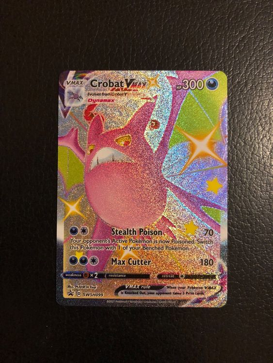 Crobat Vmax Shining Promo SWSH099 Full Art Ab 1 | Kaufen auf Ricardo