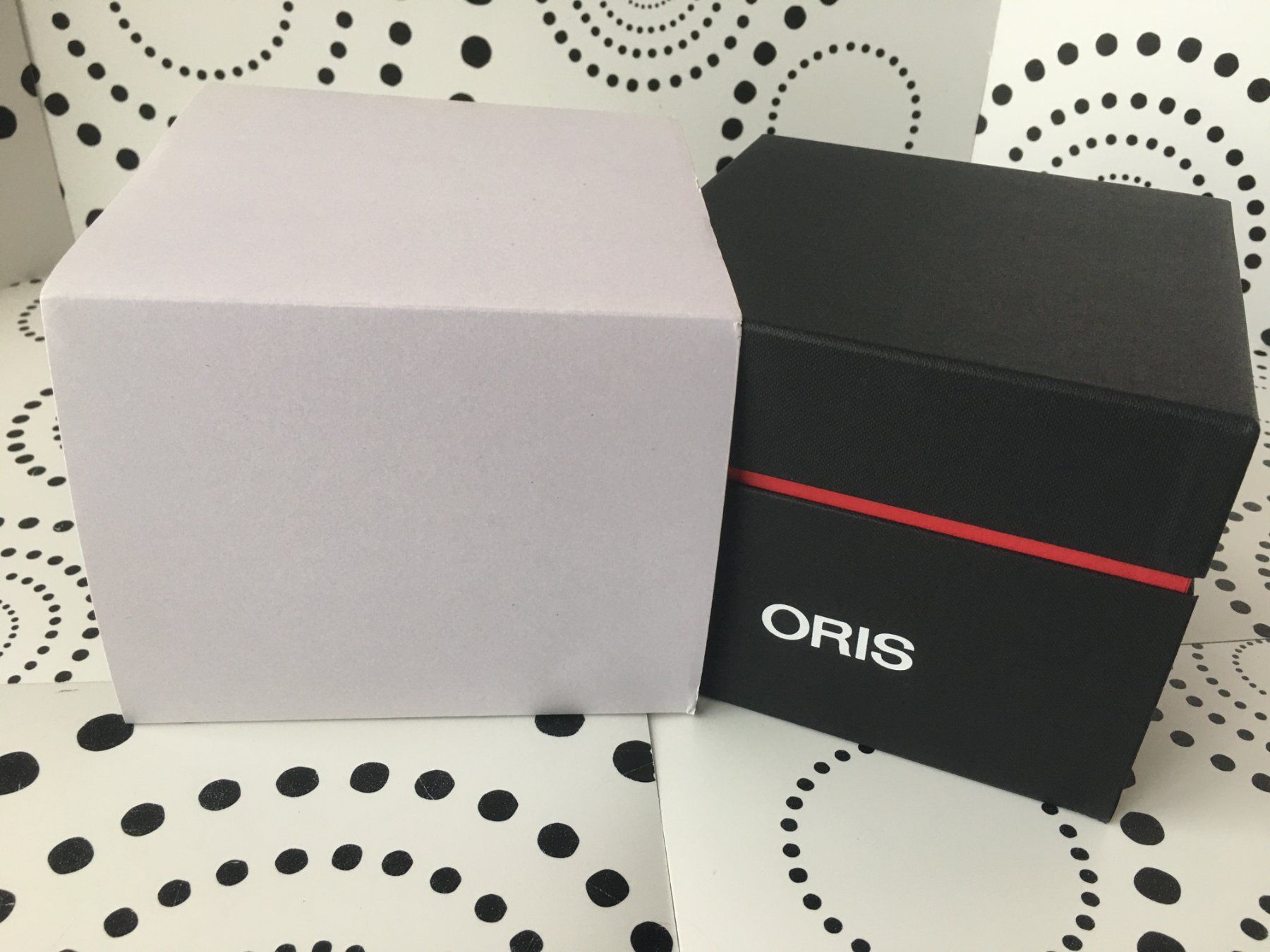 ORIS ORIGINAL - WATCH CAS BOX ECRIN UHR SCHACHTEL - NEW !!! (Neuf avec ...