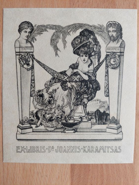 Exlibris Franz von Bayros - Heliogravur (Gebraucht) in Obfelden für CHF 25 – mit Lieferung auf ...