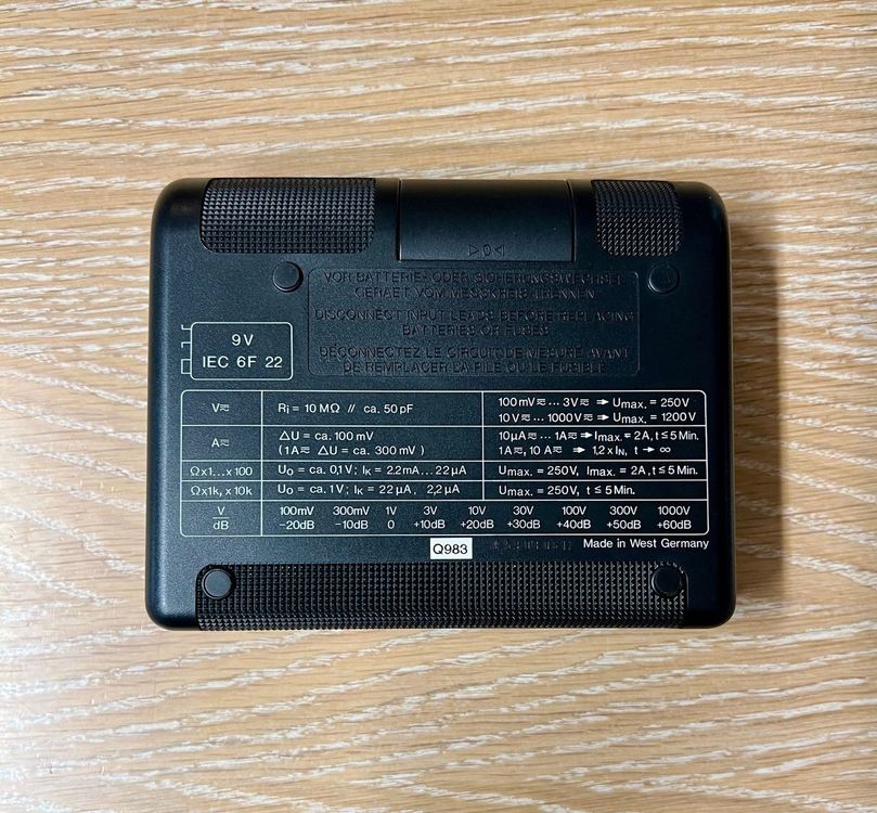 Multimeter Metrawatt Gossen Metra Port 3E (Gebraucht) in Horw für CHF ...