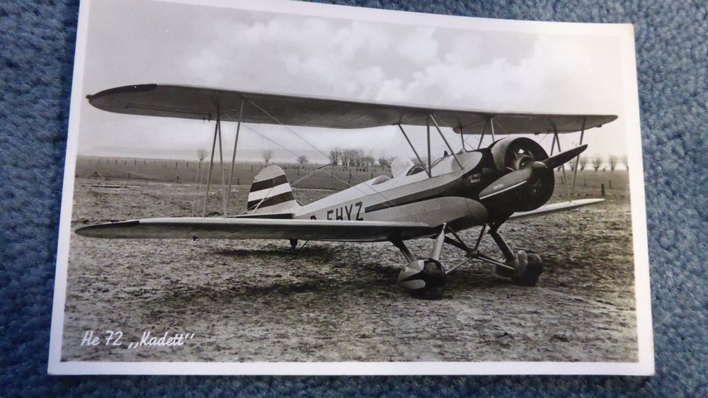 Heinkel KADETT He 72,Foto,Propeller-Flugzeug,Heine | Kaufen auf Ricardo