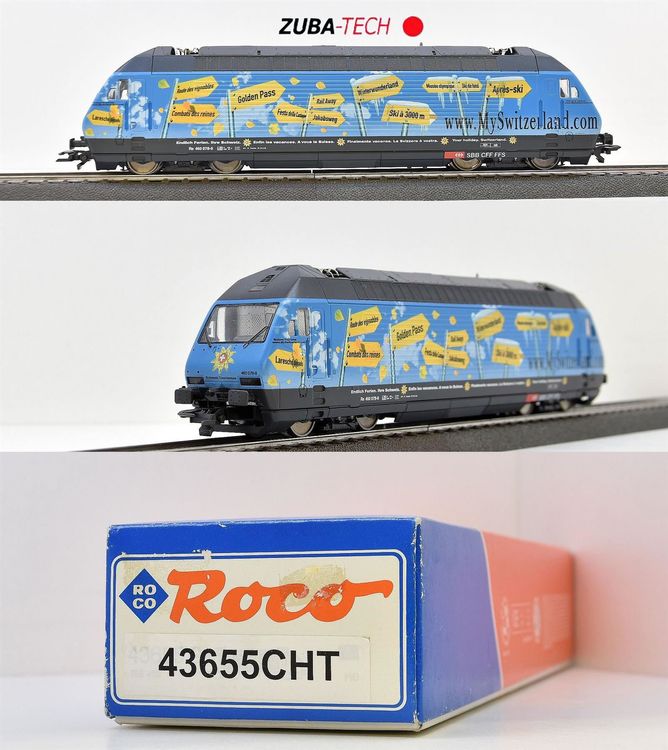 Roco 43655CHT E-Lok Re 460 SBB H0 WS | Kaufen auf Ricardo