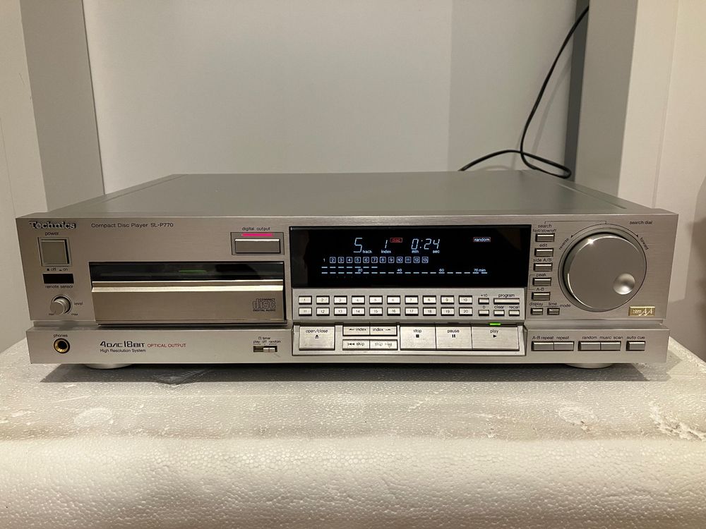 Technics SLP-770 CD Player mit Fernbedienung (Gebraucht) in Ennenda für ...