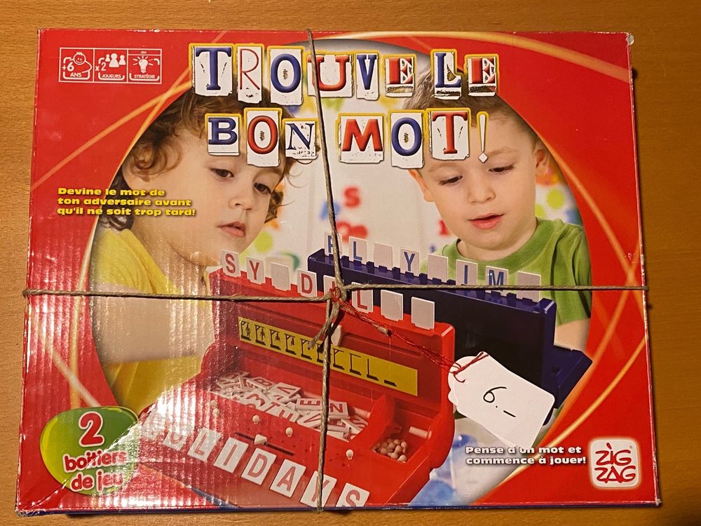 Jeu éducatif trouve le bon mot (D'occasion) à Leytron pour CHF 4 – avec ...