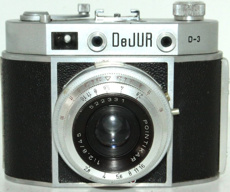 DeJUR (Vollmetall-Kamera) Mod. D-3 (( SELTEN !! )) (Gebraucht) in für ...