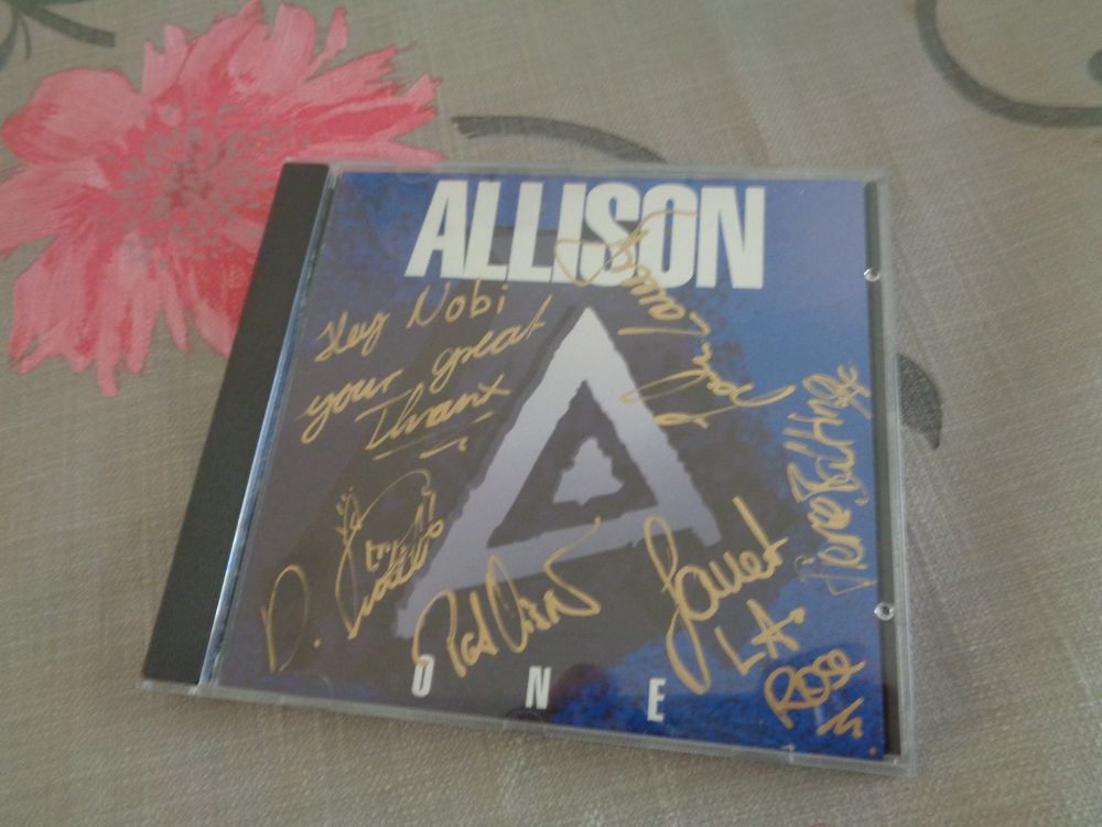 Allison - One CD (Gebraucht) in für CHF 5 – mit Lieferung auf Ricardo ...