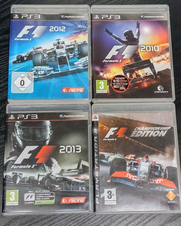 Playstation 3 - PS3 - Formula 1 collection (Gebraucht) in Fribourg für ...
