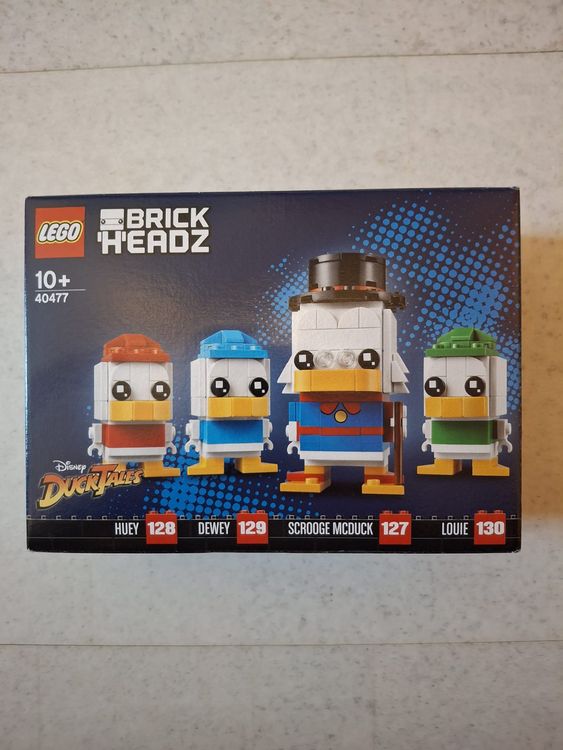 Lego Brickheadz - 40477 - Scrooge McDuck, Huey, Dewey, Louie (Neu und ...
