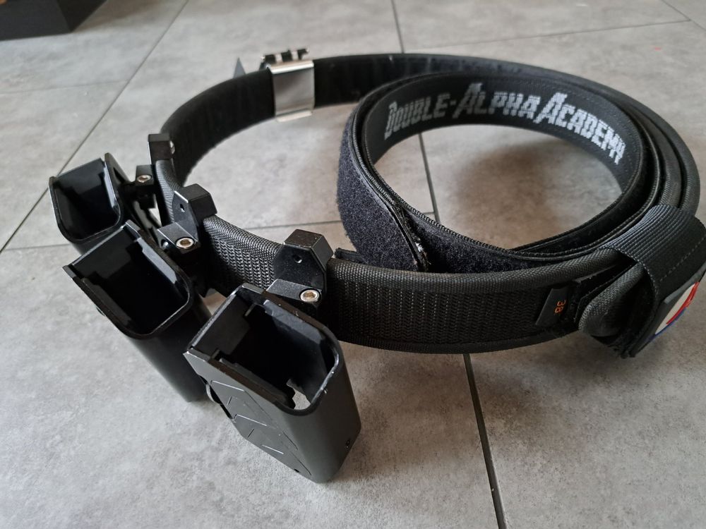Double Alpha IPSC Gürtel Premium Belt mit 3x Alpha-X Poches | Kaufen ...