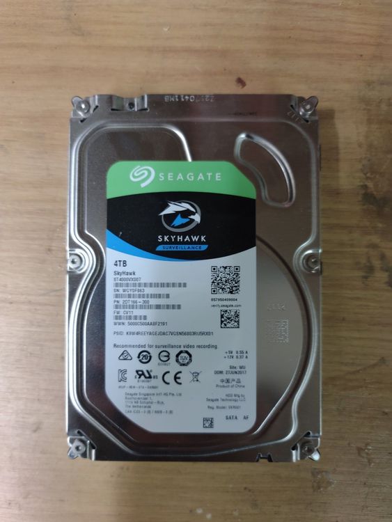 2x NAS HDD Seagate Skyhawk Surveilance 4tb S-ATA | Kaufen auf Ricardo