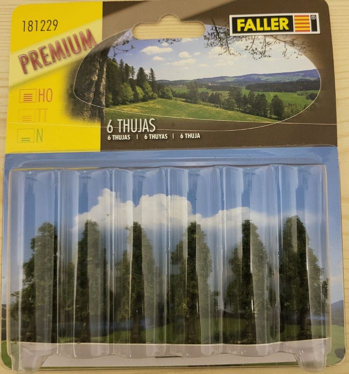 Faller 181229 Thujas 6 Inh.1Set | Kaufen auf Ricardo