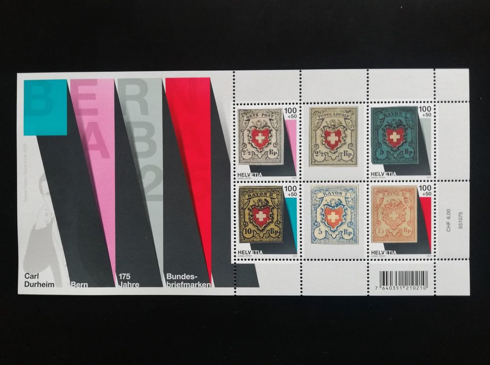 Schweiz Bogen Sondermarken BERNABA 2025, postfrisch (Neu (gemäss Beschreibung)) in Gümligen für ...